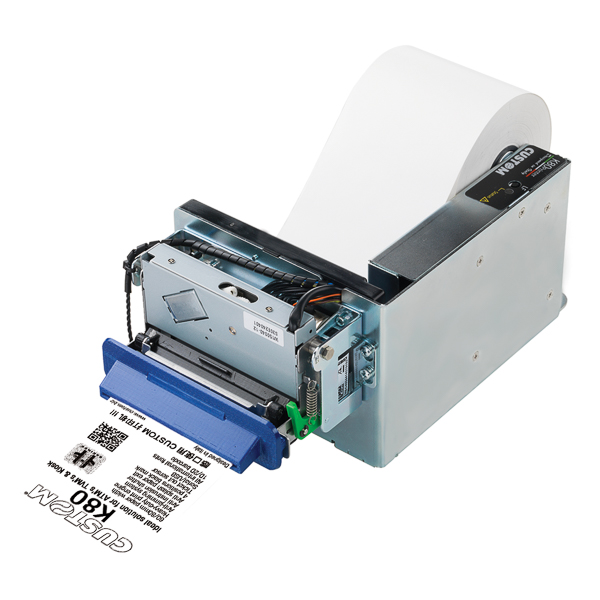 CUSTOM K80 TORNADO | 80mm Thermal Kiosk Receipt/Ticket Printer | AutoIDStore